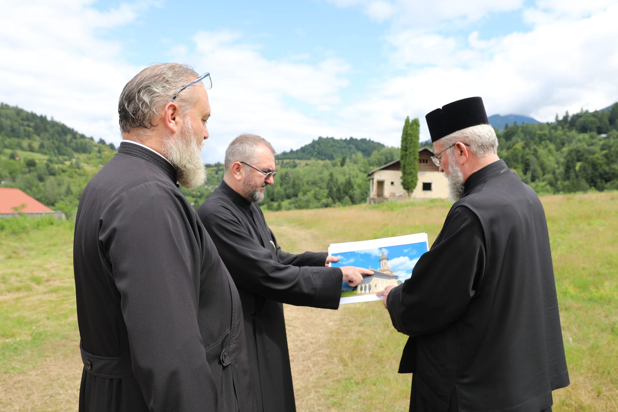 La Mănăstirea Moisei va fi construită o nouă biserică de zid ...