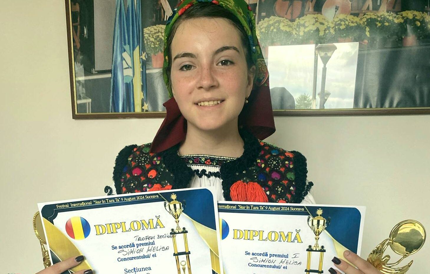 Sigheteanca Simion Melisa a câștigat trofeul la prestigiosul Festival ...