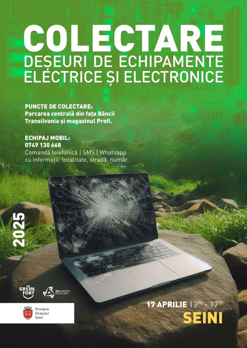 Seini: Campanie de colectare a deșeurilor electrice și electronice ...