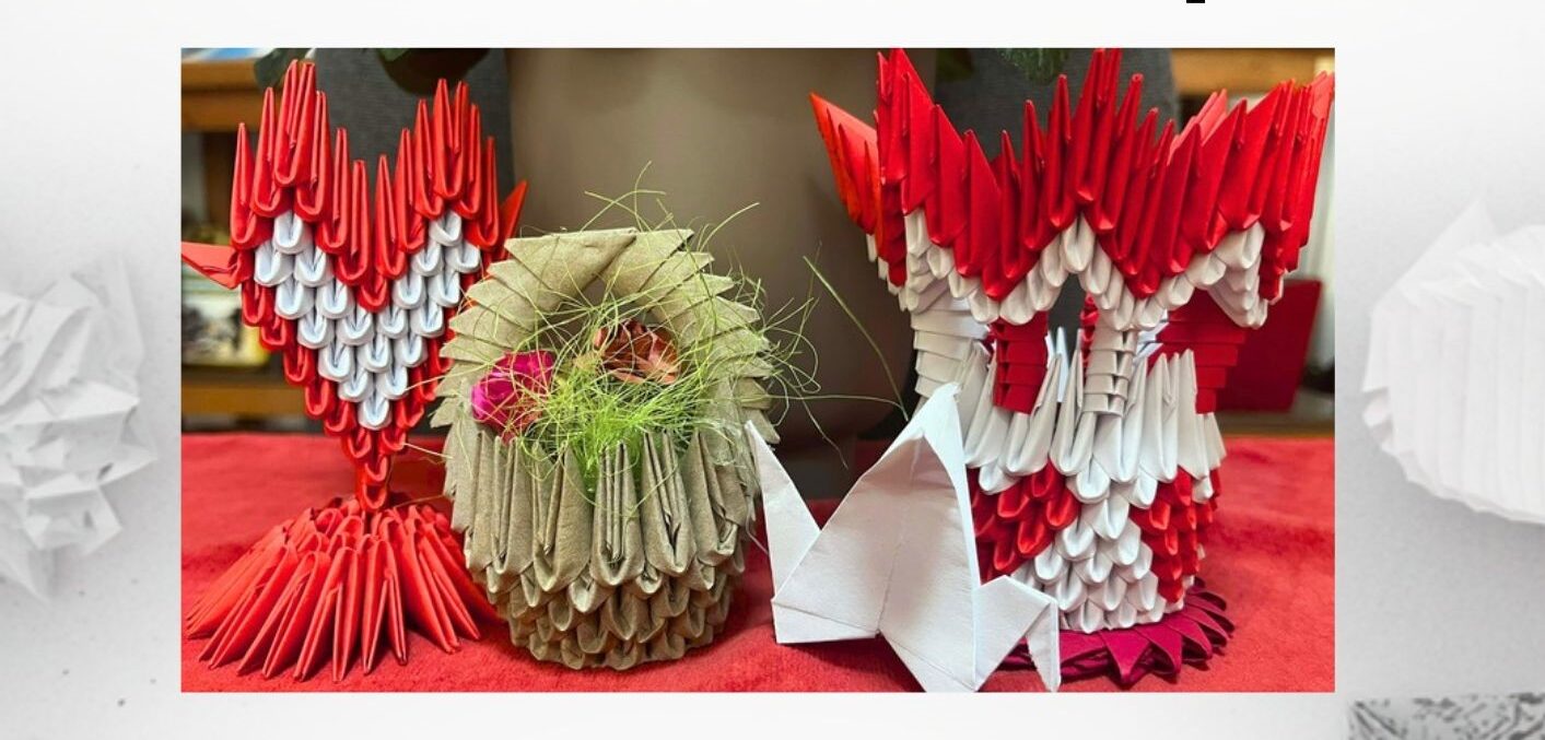 „Hârtia prinde viață”: Atelier de origami la Filiala Traian a ...